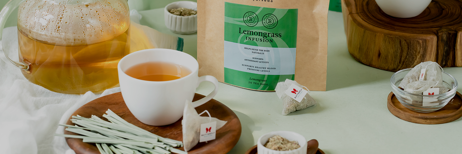 Shop 100% Pure Herbal Infusion Teas Online – Butterfly Ayurveda